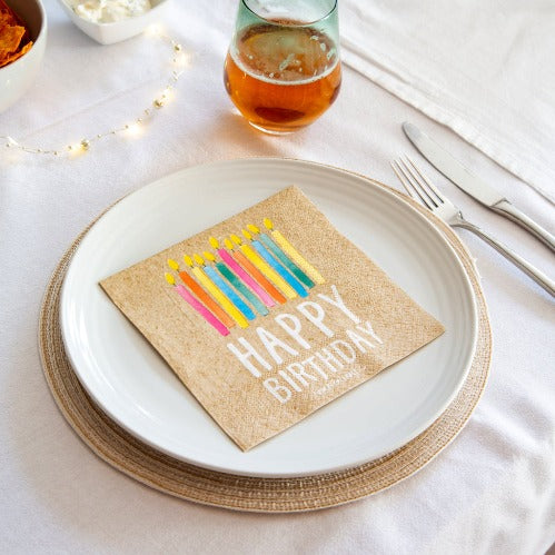 Happy Birthday Napkins – Open House Deli